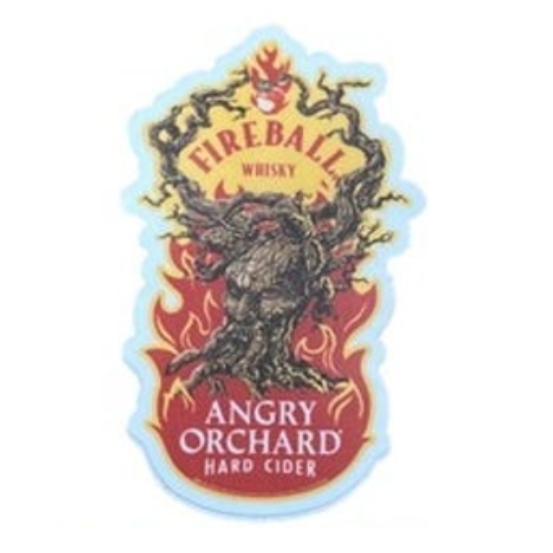 Angry Orchard x Fireball Tree Sticker | Angry Orchard Store