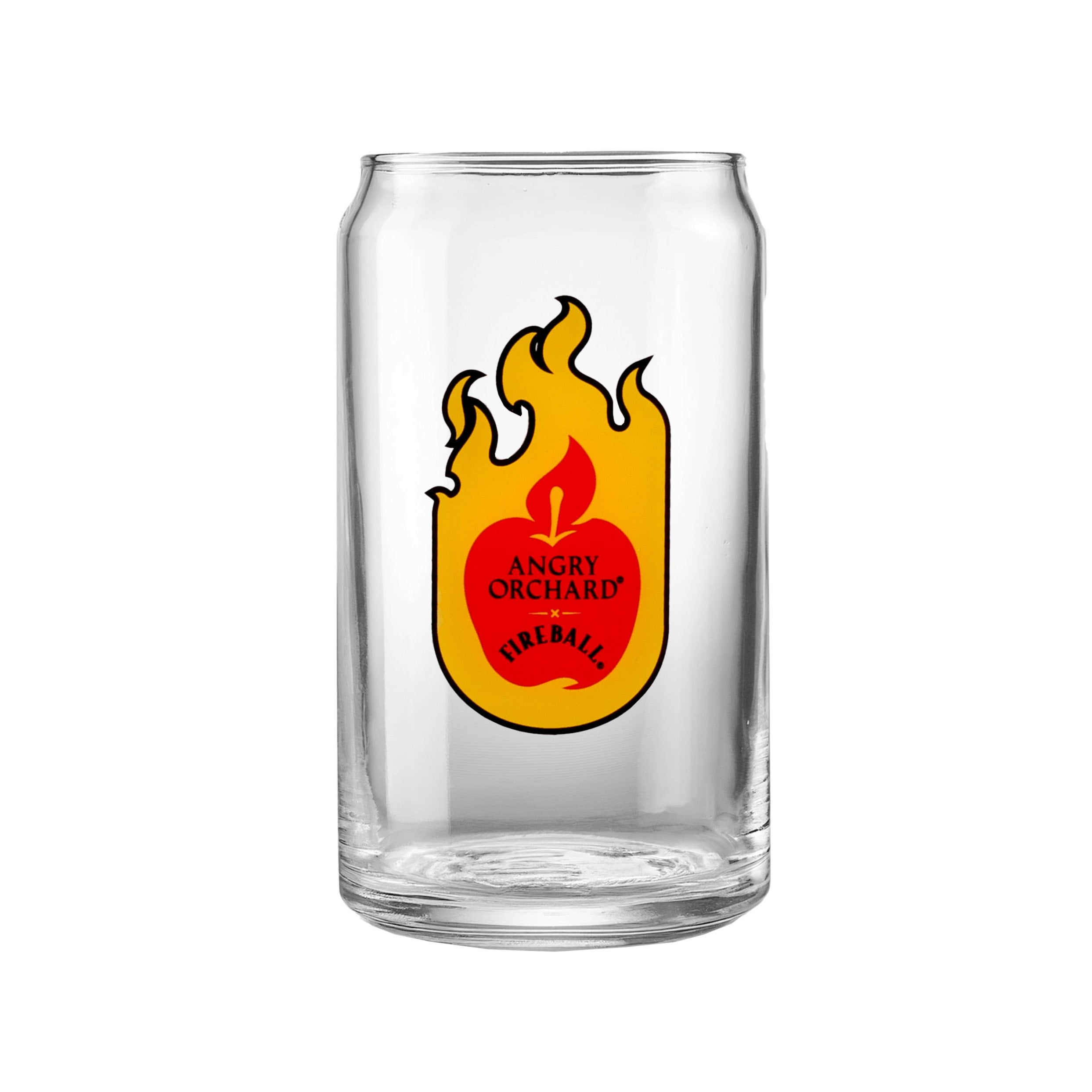 Angry Orchard x Fireball Can glass | Angry Orchard Store