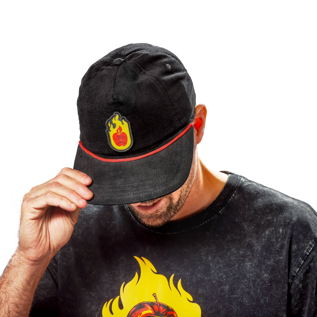 Angry Orchard x Fireball Corduroy Flat Brim | Angry Orchard Store